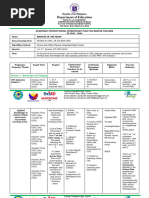 COT Rating Sheet for Highly Proficient Teachers | PDF | Teachers | Learning
