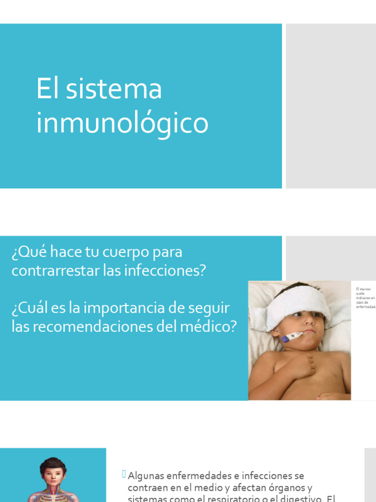 El Sistema Inmunológico | Descargar gratis PDF | Sistema inmune | Infección