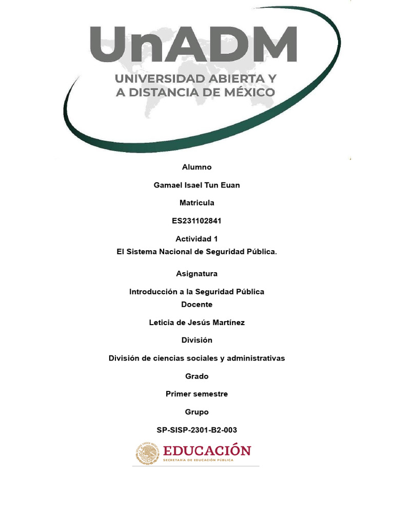 Sisp U3 A1 Gate | PDF