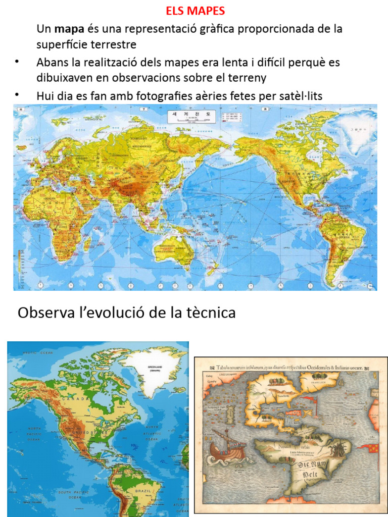 3 - Tipus de Mapes | PDF