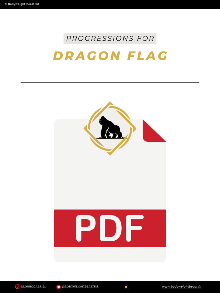Dragon Flag Progression Guide | PDF | Wellness