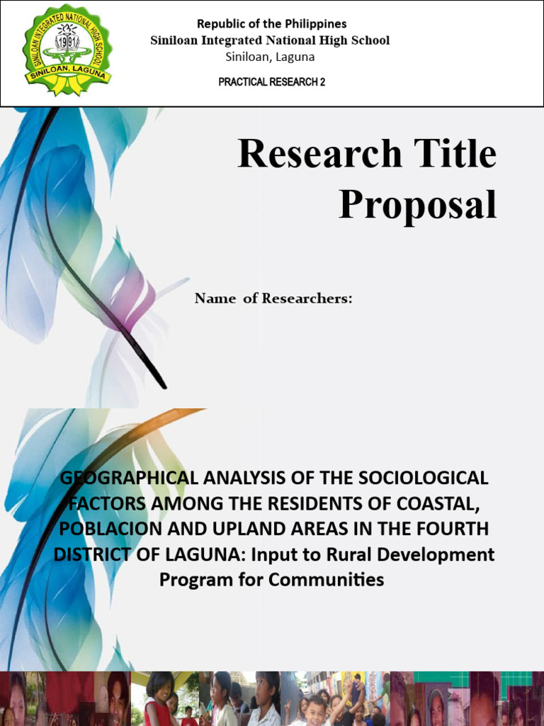 PR2 Title Defense Template | PDF | Teachers | University