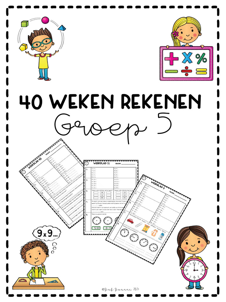 40 Weken Rekenen Groep 5 QXGRBQ | PDF