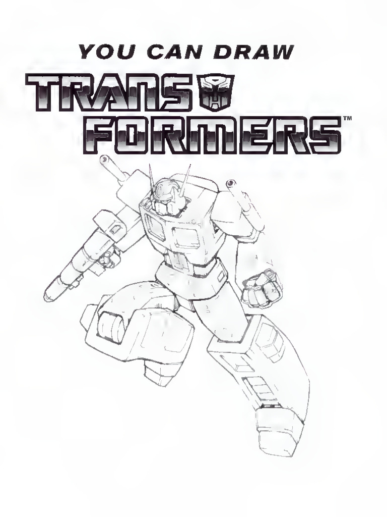 How to Draw Transformers Step-by-Step | PDF