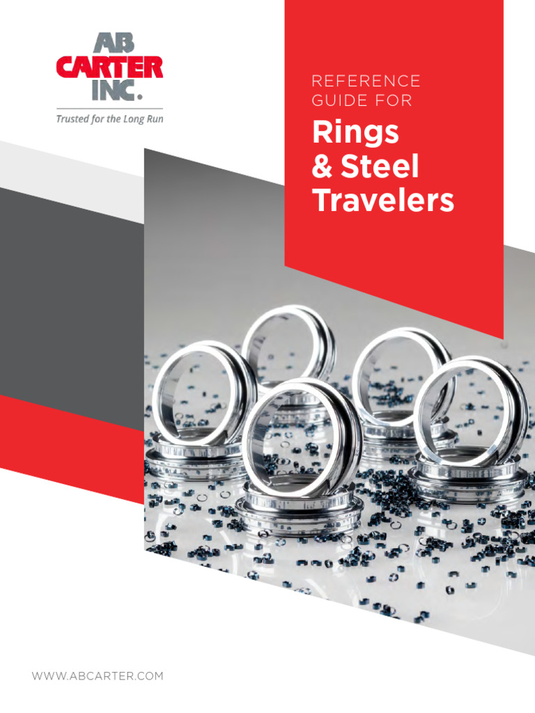 AB Carter Ring Traveler Catalog | PDF | Spinning (Textiles) | Yarn