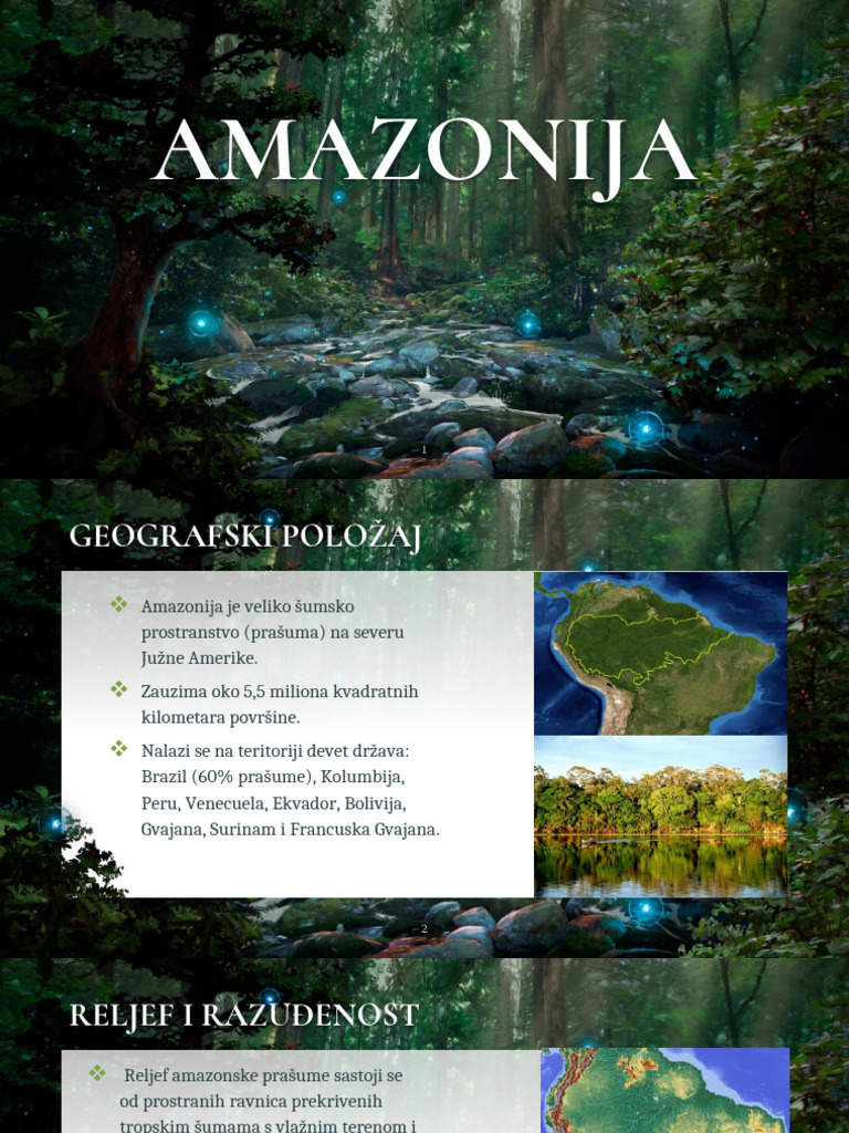 Amazonija - 7.razred | PDF