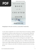 Moon of The Crusted Snow | PDF