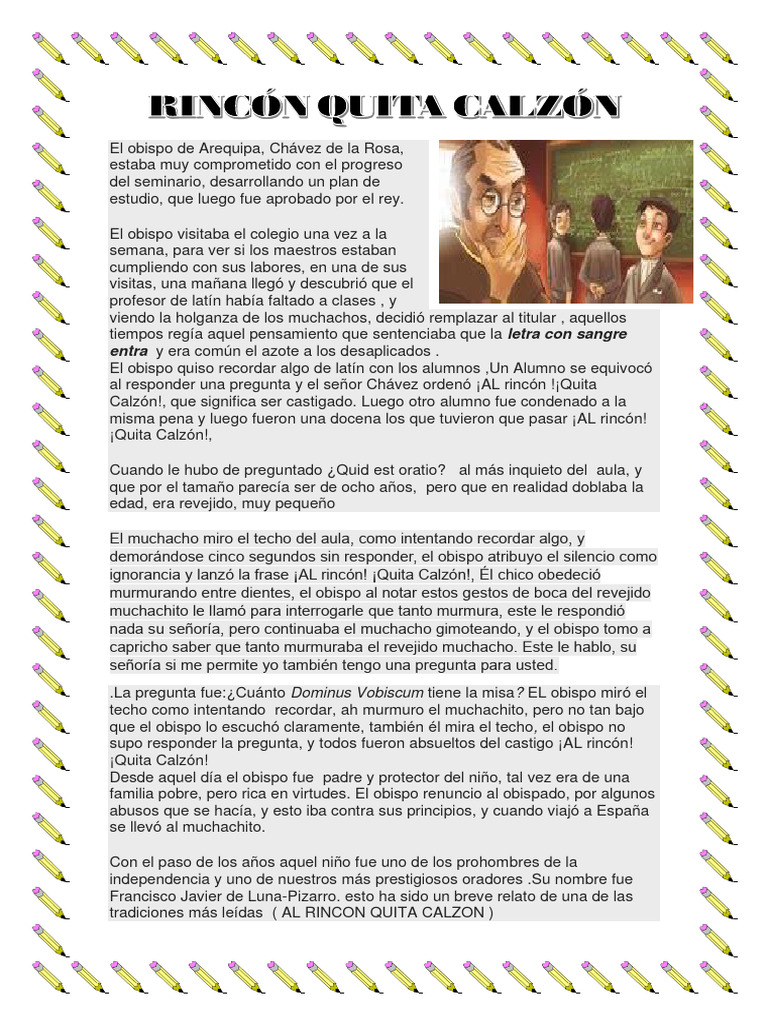 Al Rincon Quita Calzón | PDF