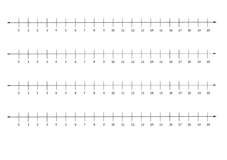 Item 3 - Number Line 1-20 | PDF