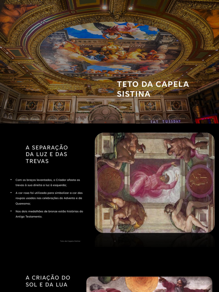 Teto Da Capela Sistina | PDF | Adão e Eva