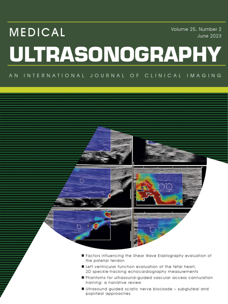 Medical Ultrasonography Journal 1/2023 | PDF | Medical Ultrasound ...