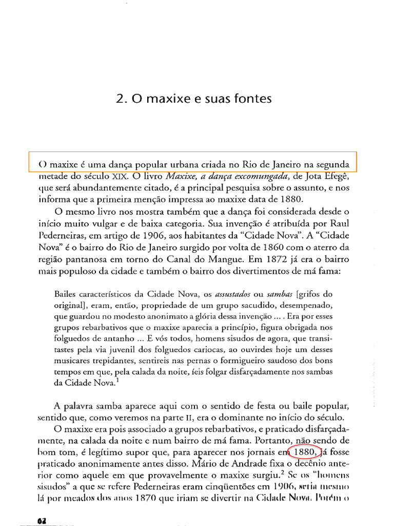 Maxixe, Polca-Lundu, Tango Brasileiro | PDF