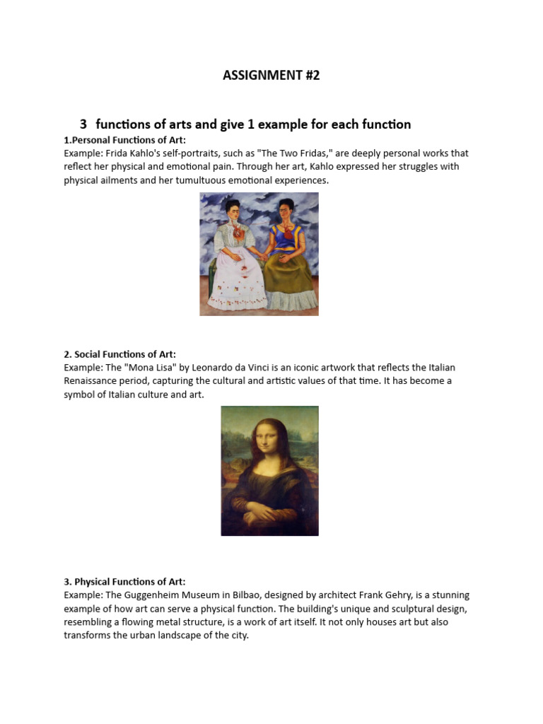 Assignment - Art App | PDF | Creativity | Communication