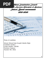 Pob 2024 - 2025 Sba Topics | PDF | Economies