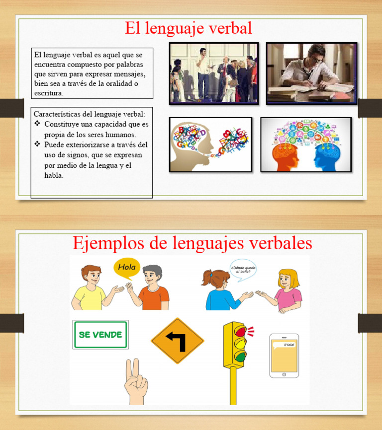 El Lenguaje Verbal | PDF