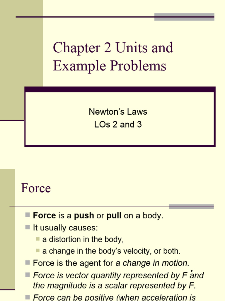 PHYS102 Chapter 02 Examples Probelms 0713 | PDF | Weight | Force
