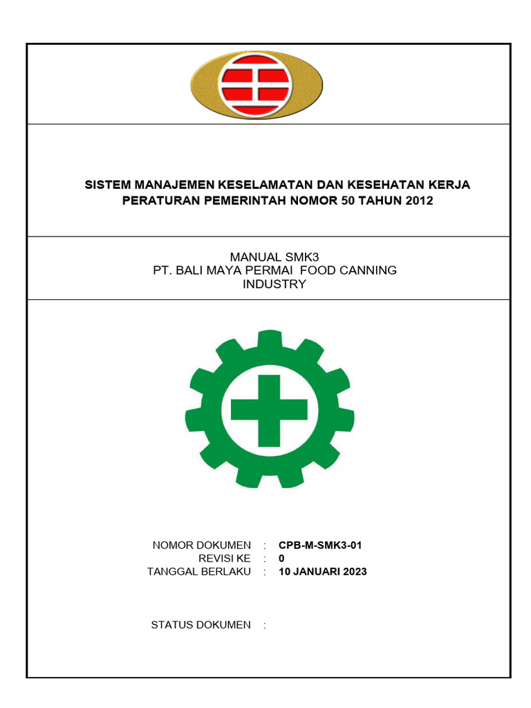 Draft Manual - SMK3 BMP - 2023 | PDF