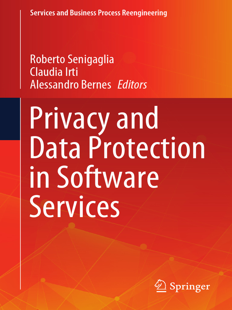 Privacy and Data Protection in Software Services: Roberto Senigaglia ...
