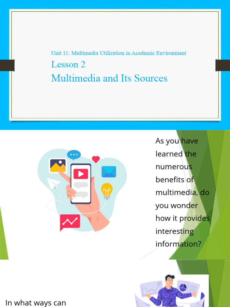 EmpTech - Multimedia and Its Sources | PDF | Multimedia | Digital Audio