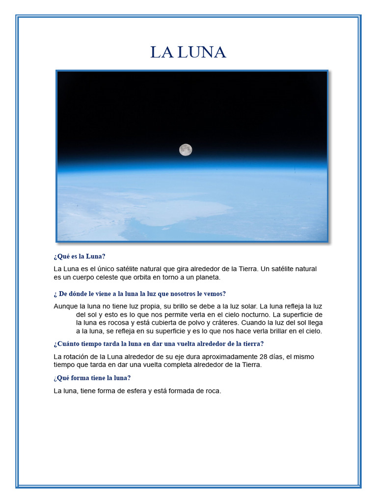 La Luna | PDF