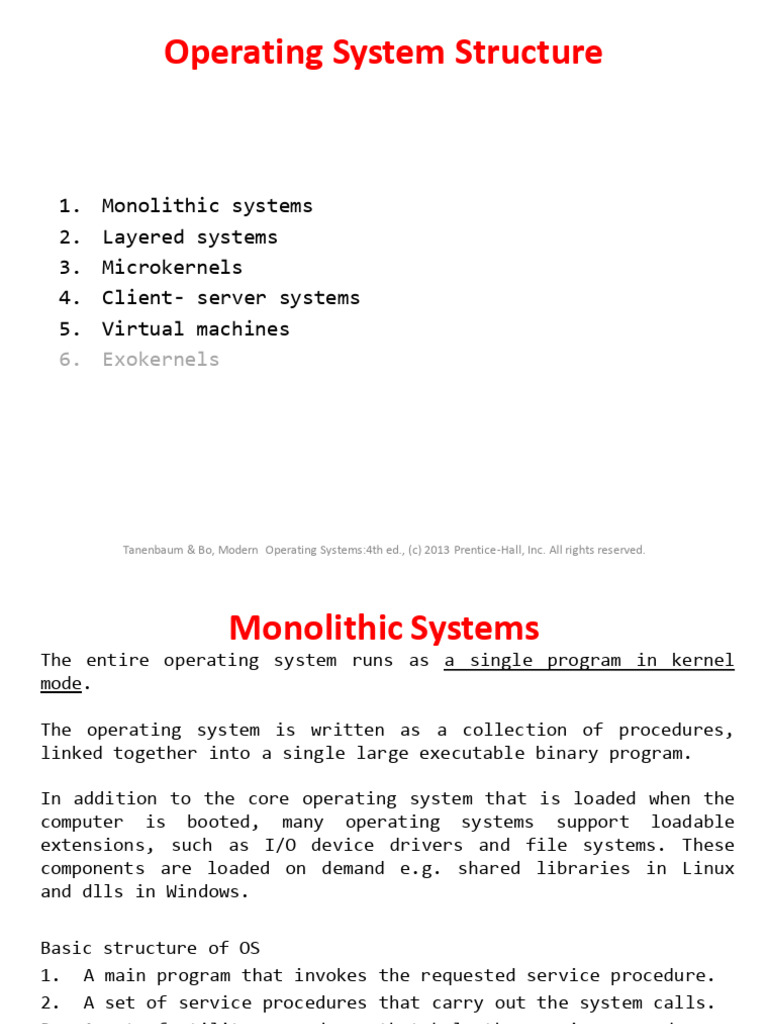 OS Structures and Clocks | PDF | Operating System | Kernel (Operating ... OS Structures and Clocks | PDF | Operating System | Kernel (Operating ...