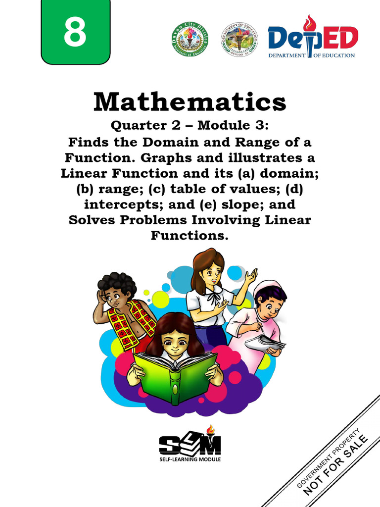 Q2 Mathematics 8 - Module 3 | PDF | Function (Mathematics) | Cartesian ...
