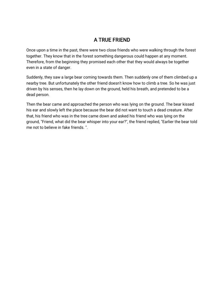 Cerita Narative Bahasa Inggris Fardhan | PDF | Art