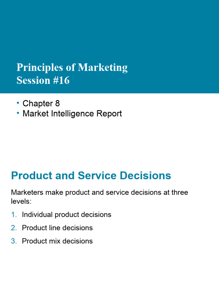 POM Chapter 8 - S16 | PDF | Brand | Marketing