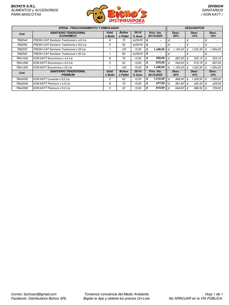 Kon Katt-20231020 | PDF