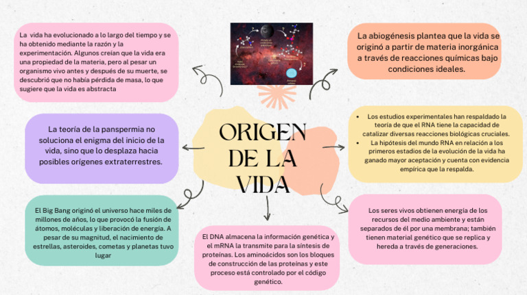 Origen de La Vida | PDF | Vida | Abiogénesis