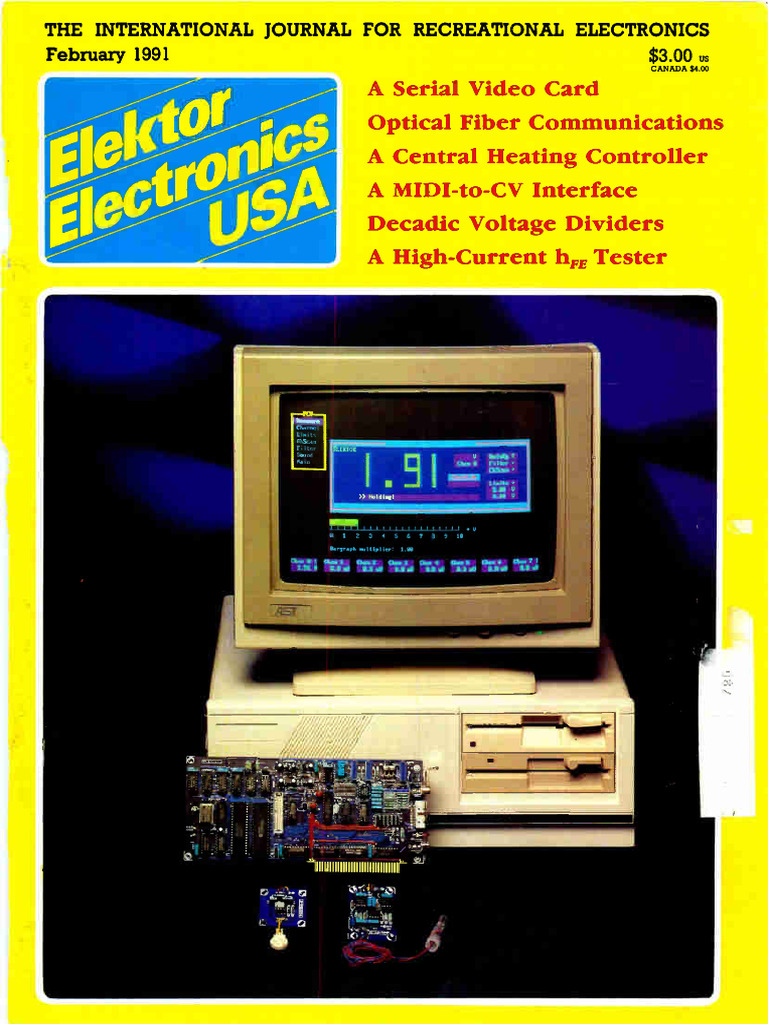 Elektor Electronics USA 1991 02 | PDF | Information And Communications ...