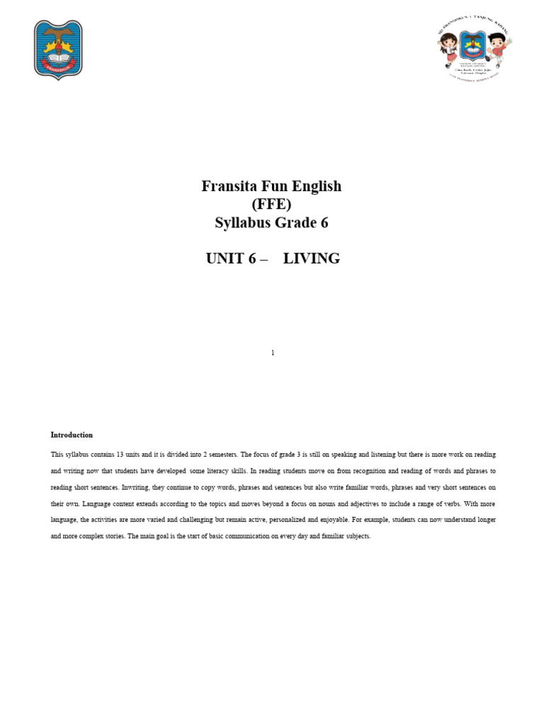 Unit 6 - Living | PDF | Phrase | English Language