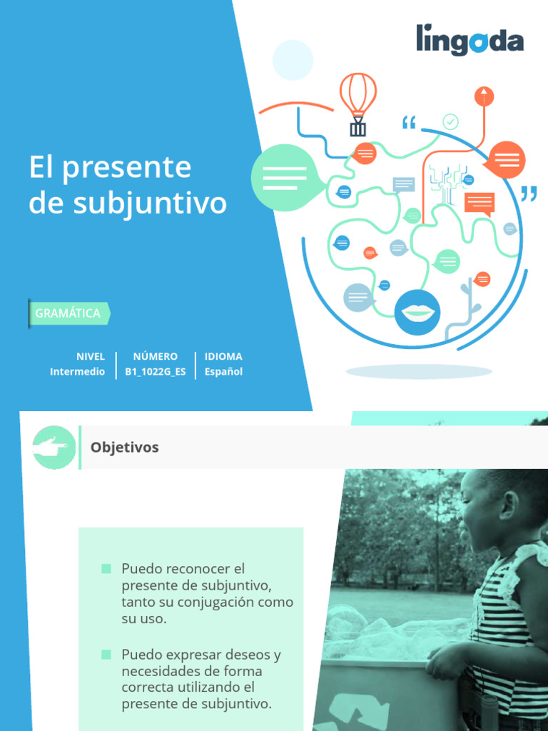 Presente de Subjuntivo en Español | PDF | Verbo | Mecánica del lenguaje