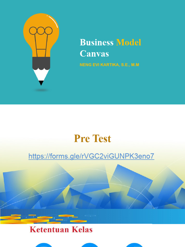 Materi BMC Dak | PDF | Bisnis