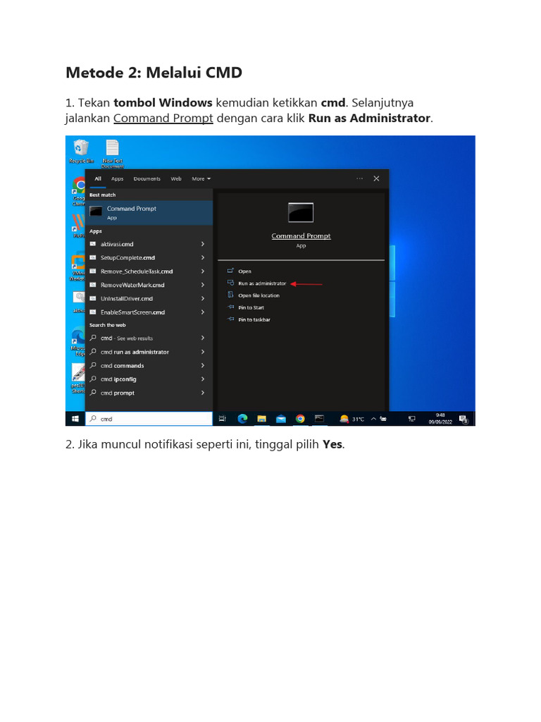 Cara Aktivasi Microsoft 2019 Dengan CMD | PDF