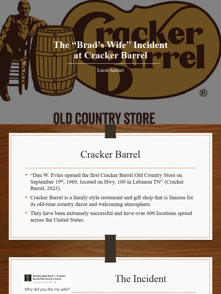 Cracker Barrel's Social Media Crisis | PDF | Social Media | Popular Culture & Media Studies