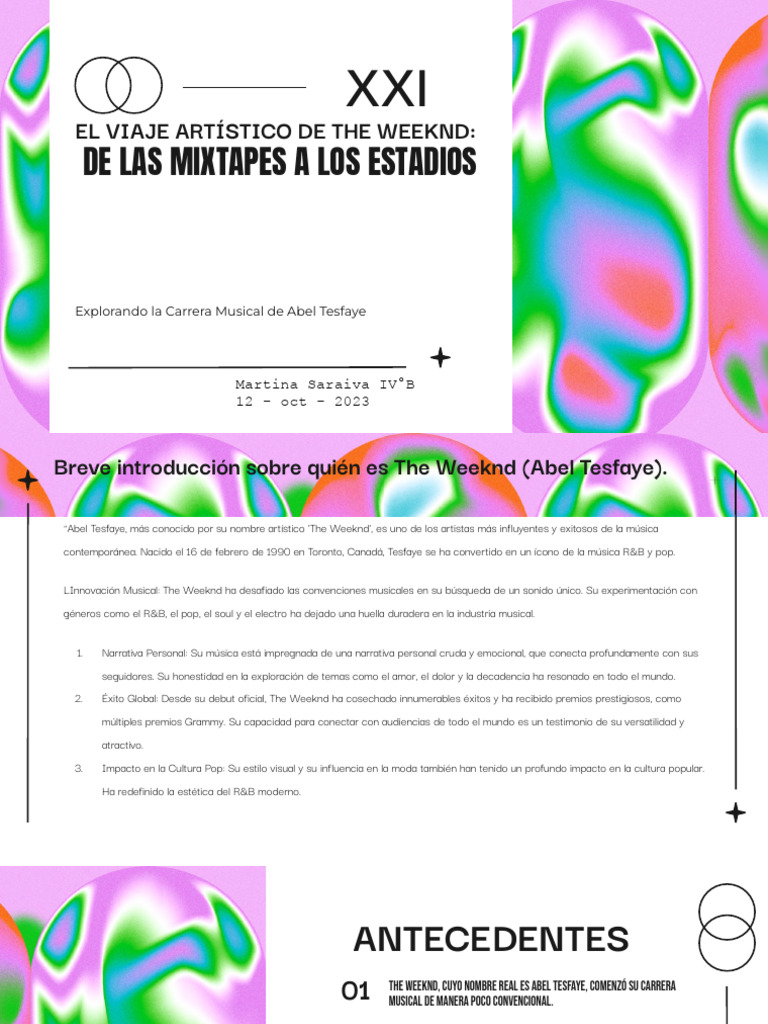 The Weeknd | PDF | Música grabada | Música contemporánea