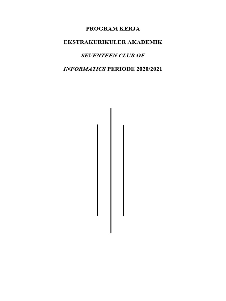 SCIFOR-Rancangan Program Kerja Ekskul Akademik | PDF