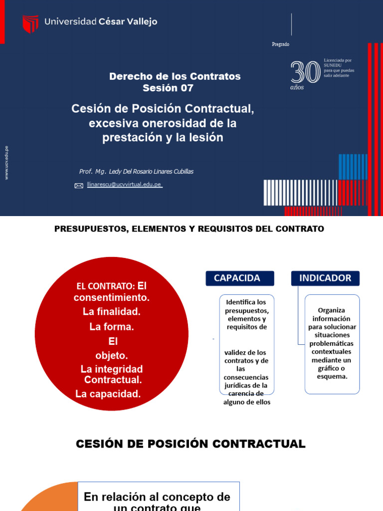 Cesión y Onerosidad en Contratos | PDF | Derecho privado | Derecho ...