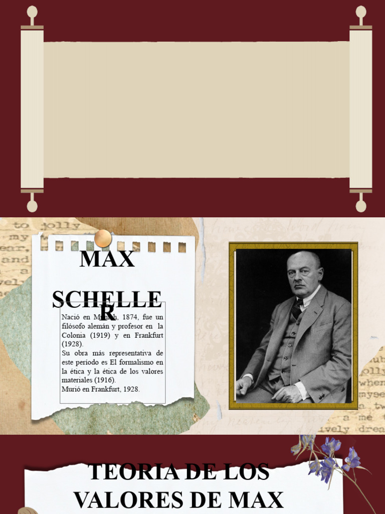 Max Scheller | PDF | Vida | Teorías filosóficas