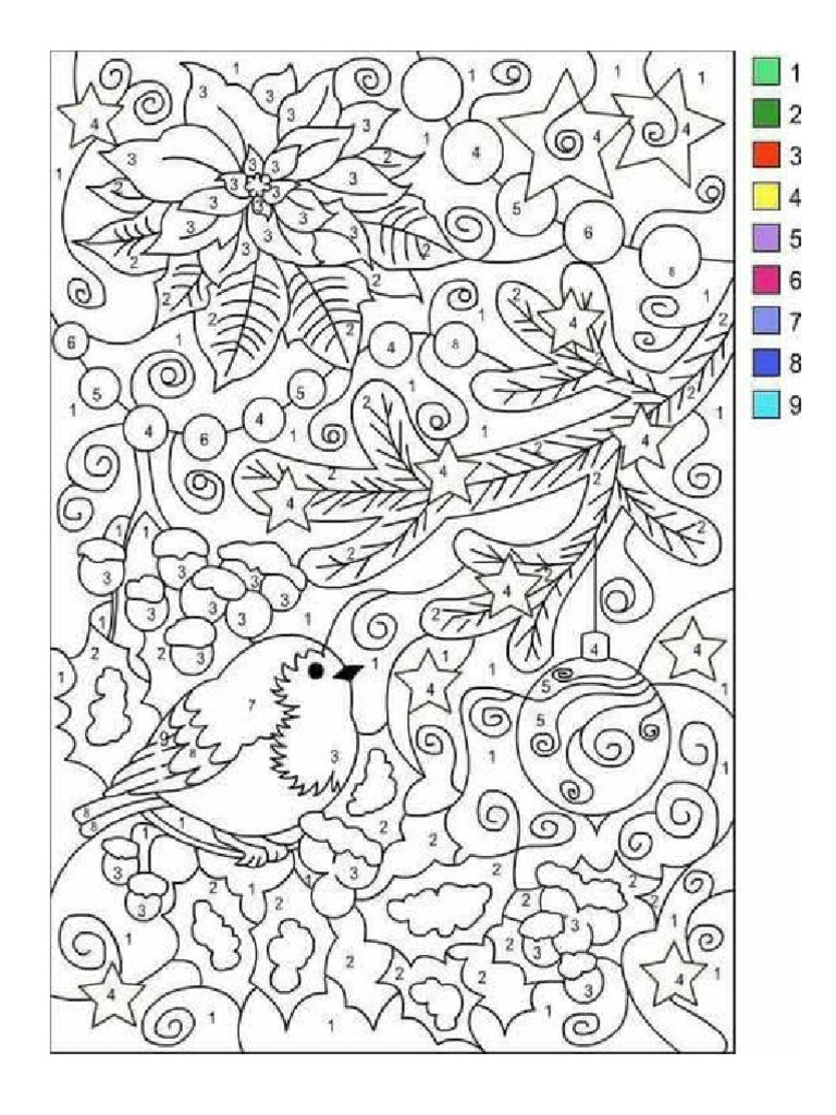 Colorear Con Clave de Colores | PDF