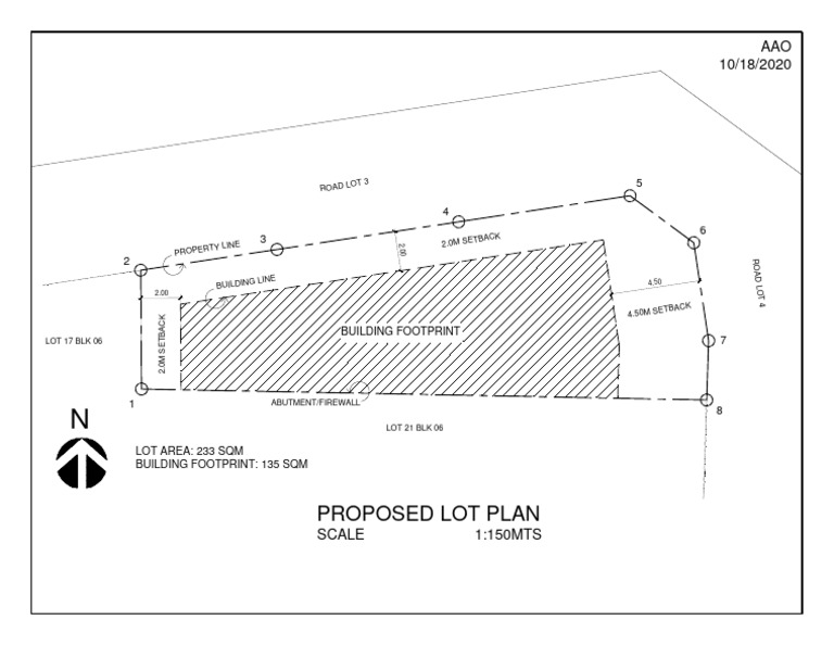 20201018-Proposed Lot Layout | PDF