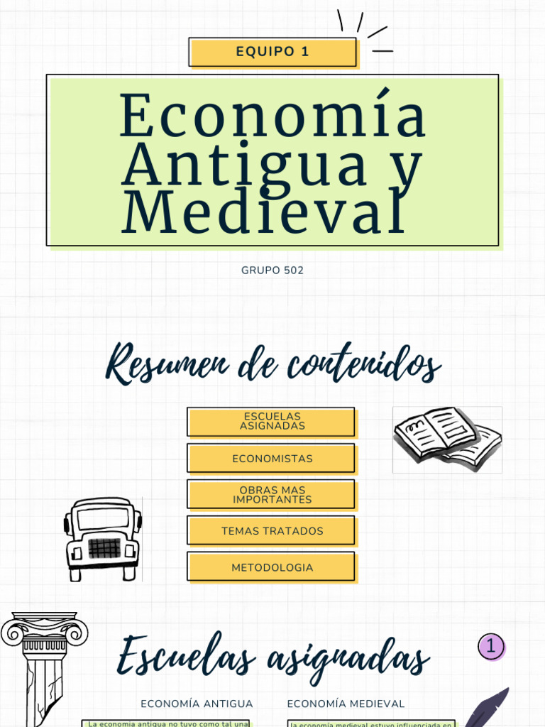 Economia Antugua y Medieval - Equipo 1 | PDF | Aristóteles | Platón
