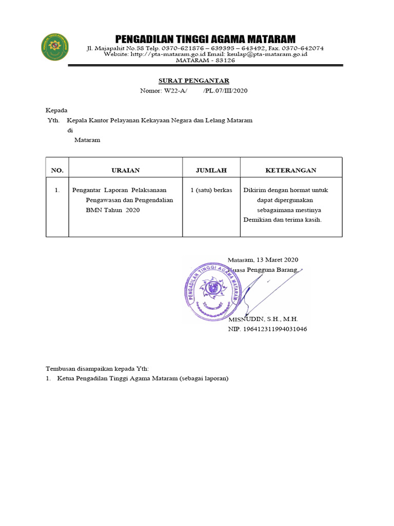 Laporan Wasdal | PDF