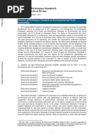 Final Sustainability Policy and Performance Standards Overview | PDF | Sustainability | Biodiversity