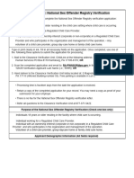 NRSO Certificate Application Process | PDF | Misconduct | Criminal Justice