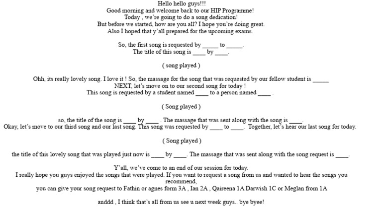 Hello Hello Guys!!! | PDF