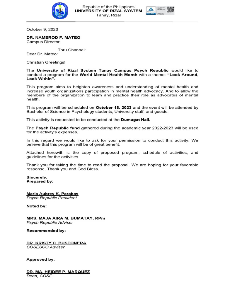 Project Proposal 1 | PDF | Mental Health | Behavioural Sciences