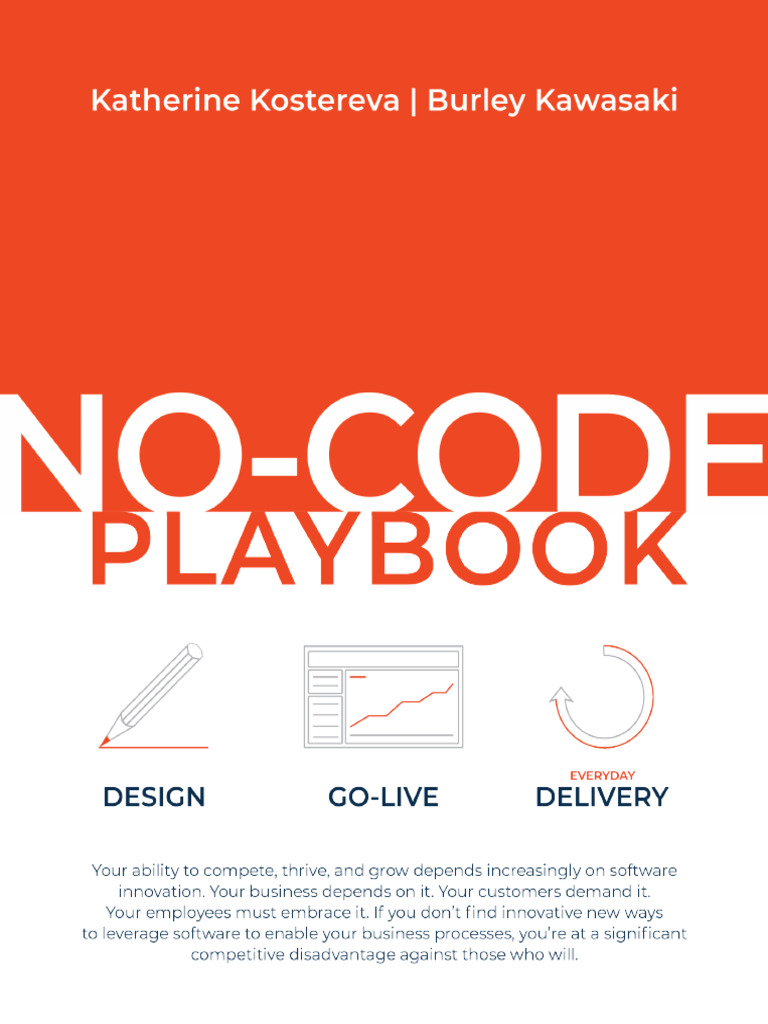 The No Code Playbook | PDF | Software As A Service | Software Development Process