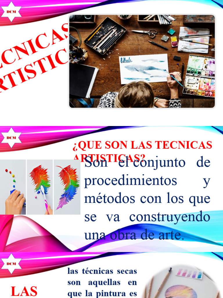 TECNICAS ARTISTICAS | PDF | Lápiz | Pinturas